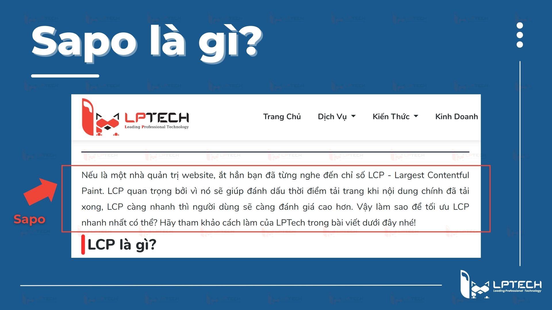 Sapo là gì? Vai trò và cách viết 1 đoạn sapo hấp dẫn, lôi cuốn